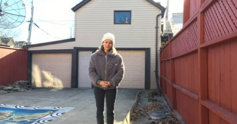 Windsor Star - Tiny house built off alley unveiled in downtown neighbourhood - Laneway Homes